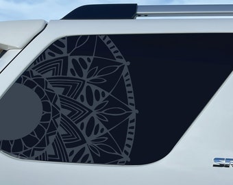 Modern Mountain Rear Window Decals both Sides | Etsy