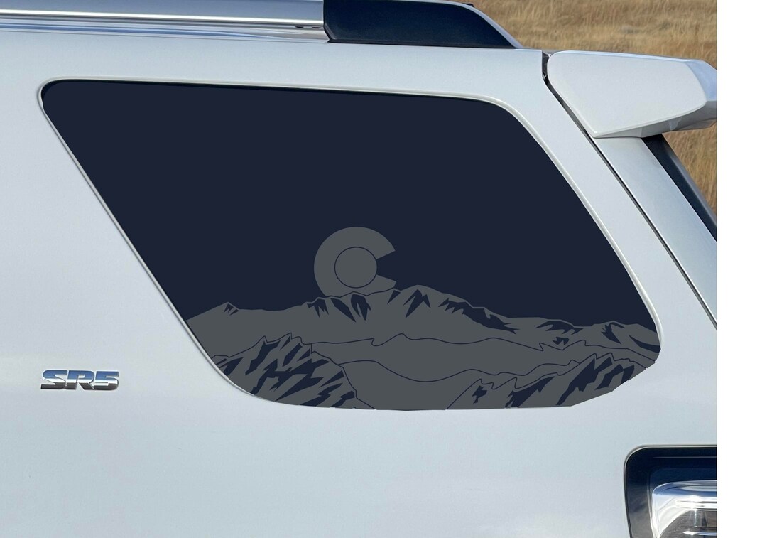 Colorado Mountain Pikes Peak Decals (both Sides) - Etsy