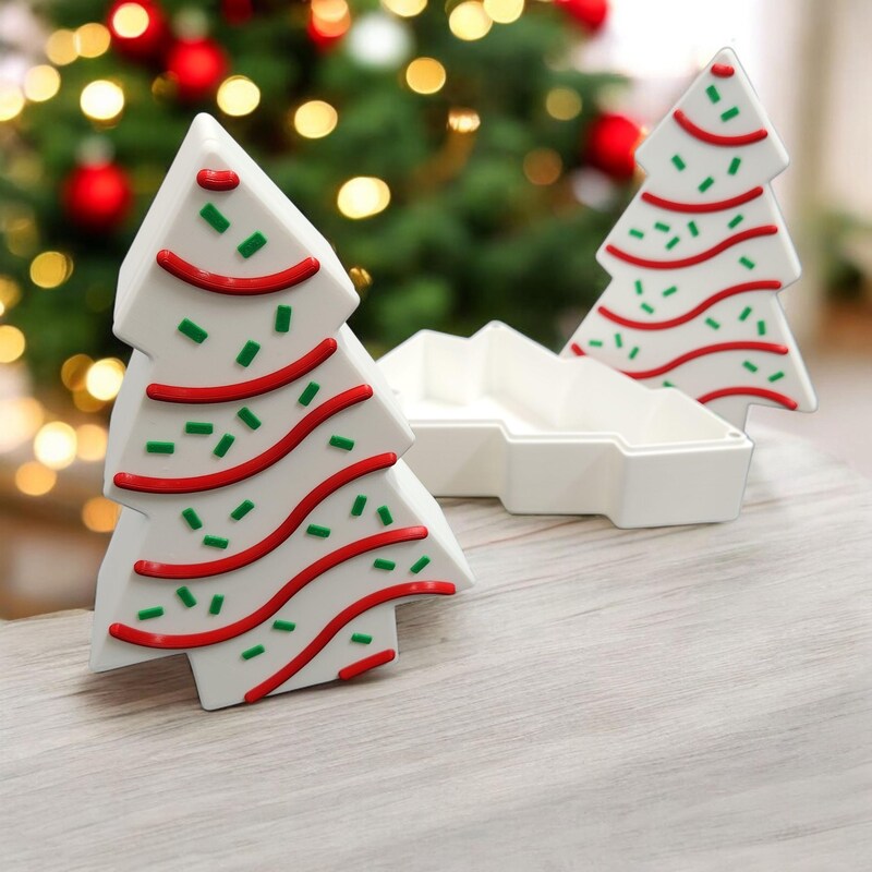 Vintage Cake Storage Box - Etsy