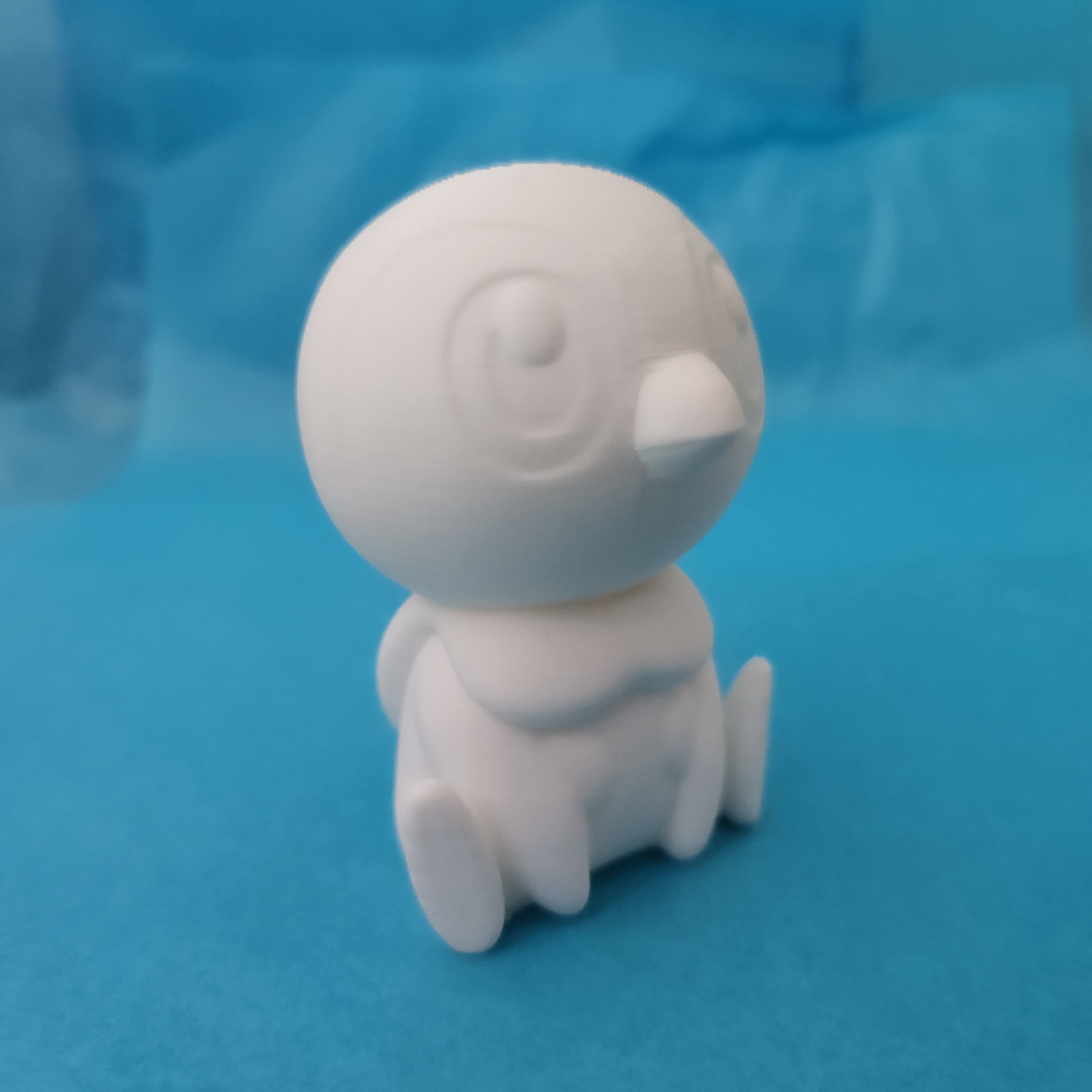 DIY Pokemon Piplup 3D Model Paint It Yourself Pokemon Model - Etsy