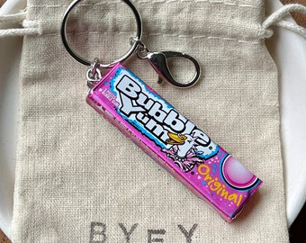 Bubble Gum Keychain - Etsy