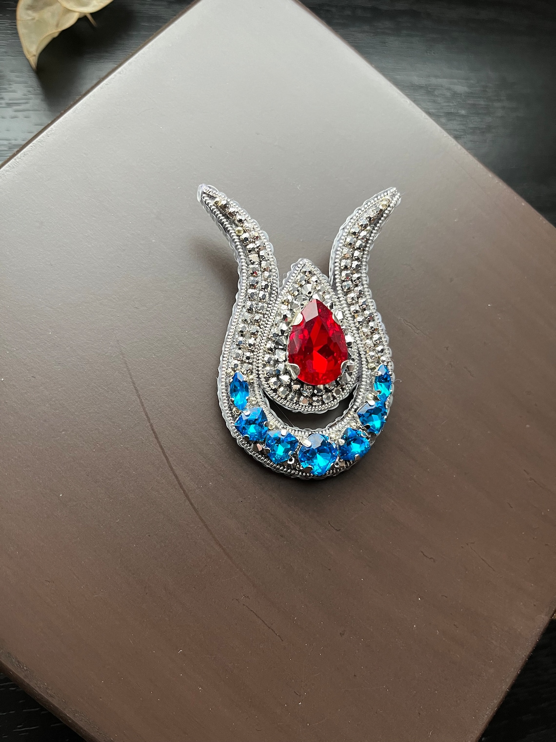 Handmade Ottoman Tulip Brooch,vintage Tulip Pin,handmade Tulip ...