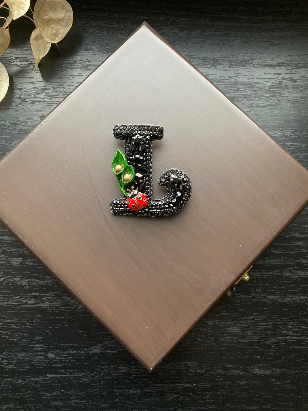 Handmade Letter Brooch,custom Design Brooch,gift Name Jewelry,handmade ...