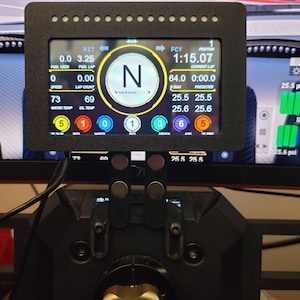 Sim Racing Dashboard With Magnetic QR and Height Adjustment (DDU-5) - 5 ...