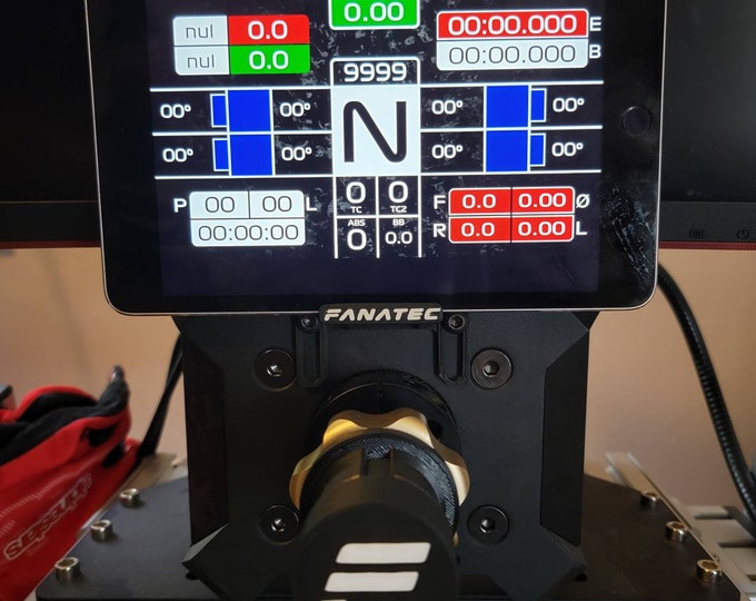 Side Tablet Mount for Fanatec DD1/DD2/CSW/CSL Elite Wheelbases (3D ...