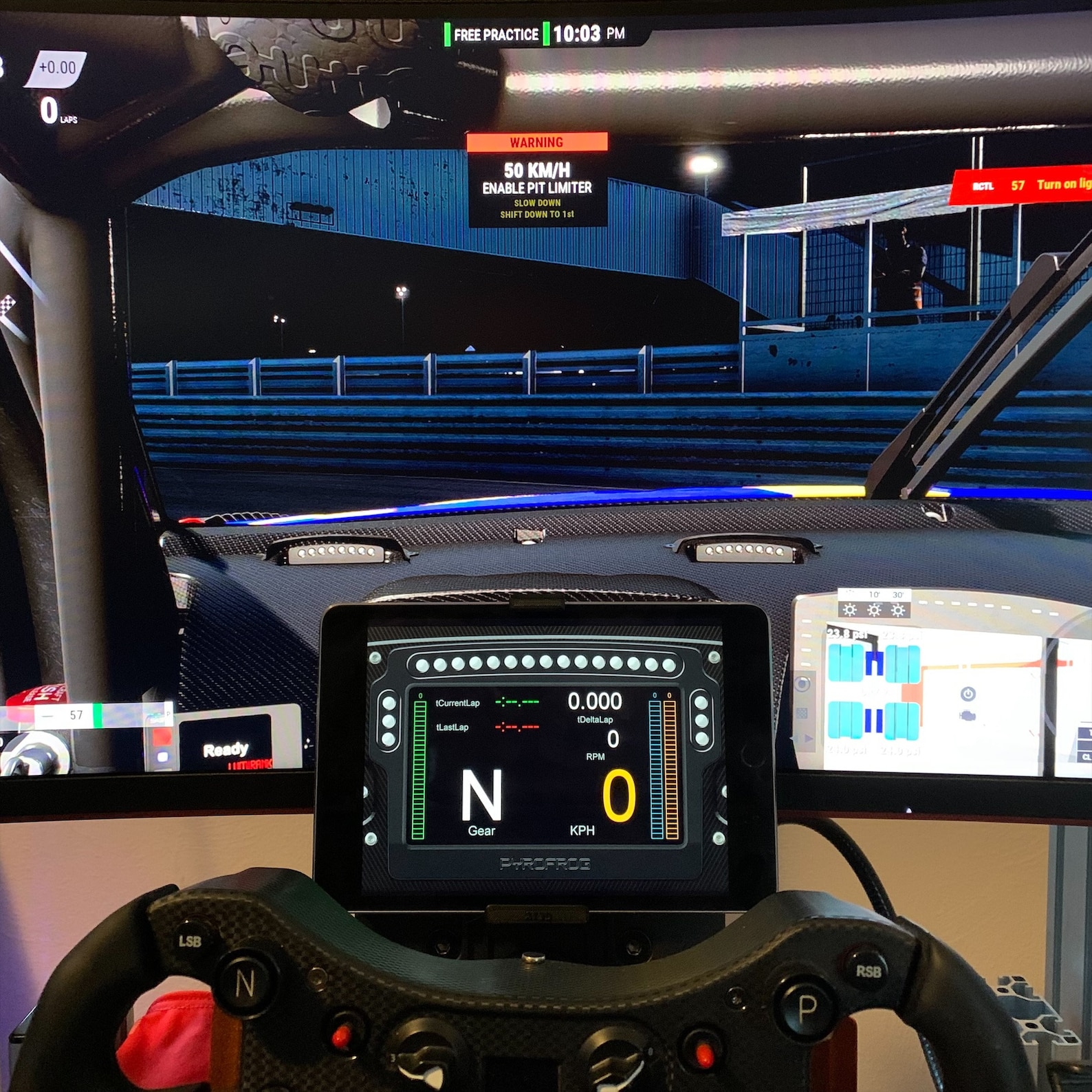 Fanatec Dash Mount for Phone and Tablet - Fits All Fanatec CSW, CSL ...