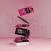 Y2K Mobile Phone Business Card Template: Retro QR Code (canva) - Etsy
