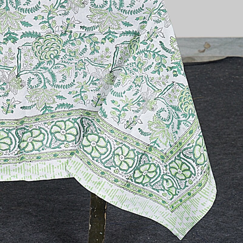 Block Print Tablecloth - Etsy