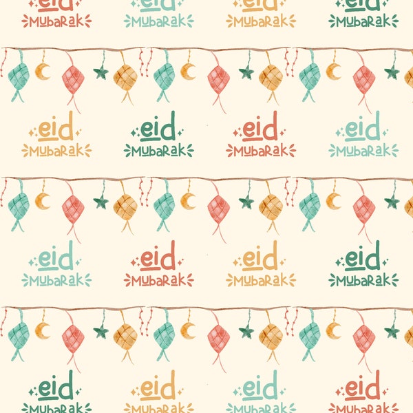 Eid Wrapping Paper - Etsy UK