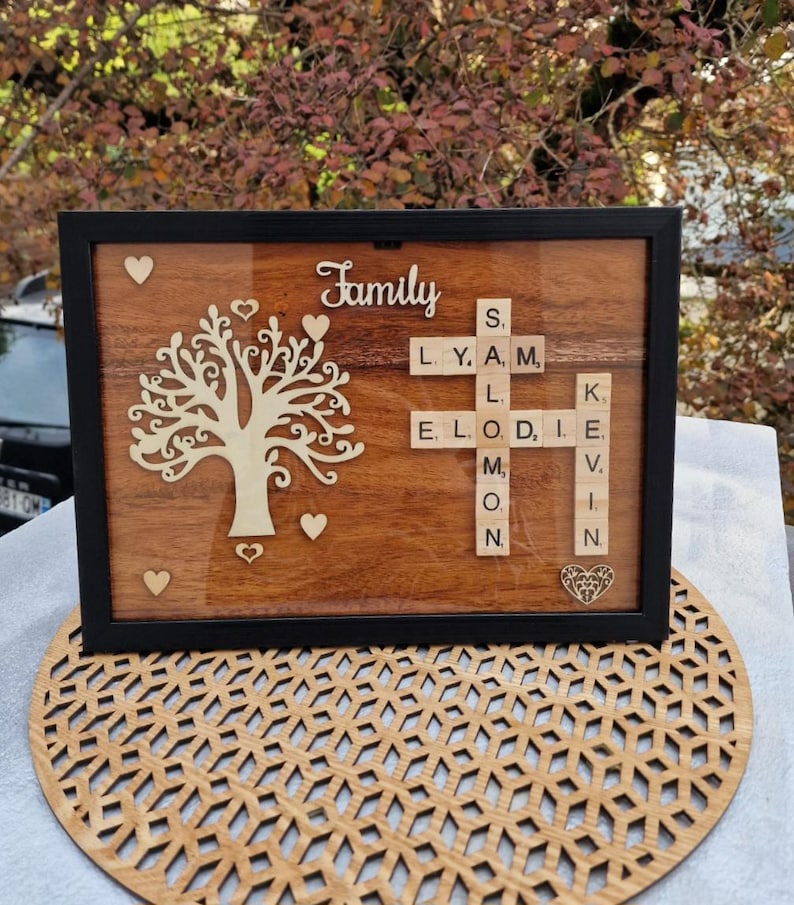 Customizable Scrabble Frame - Different Frames - Different Patterns ...