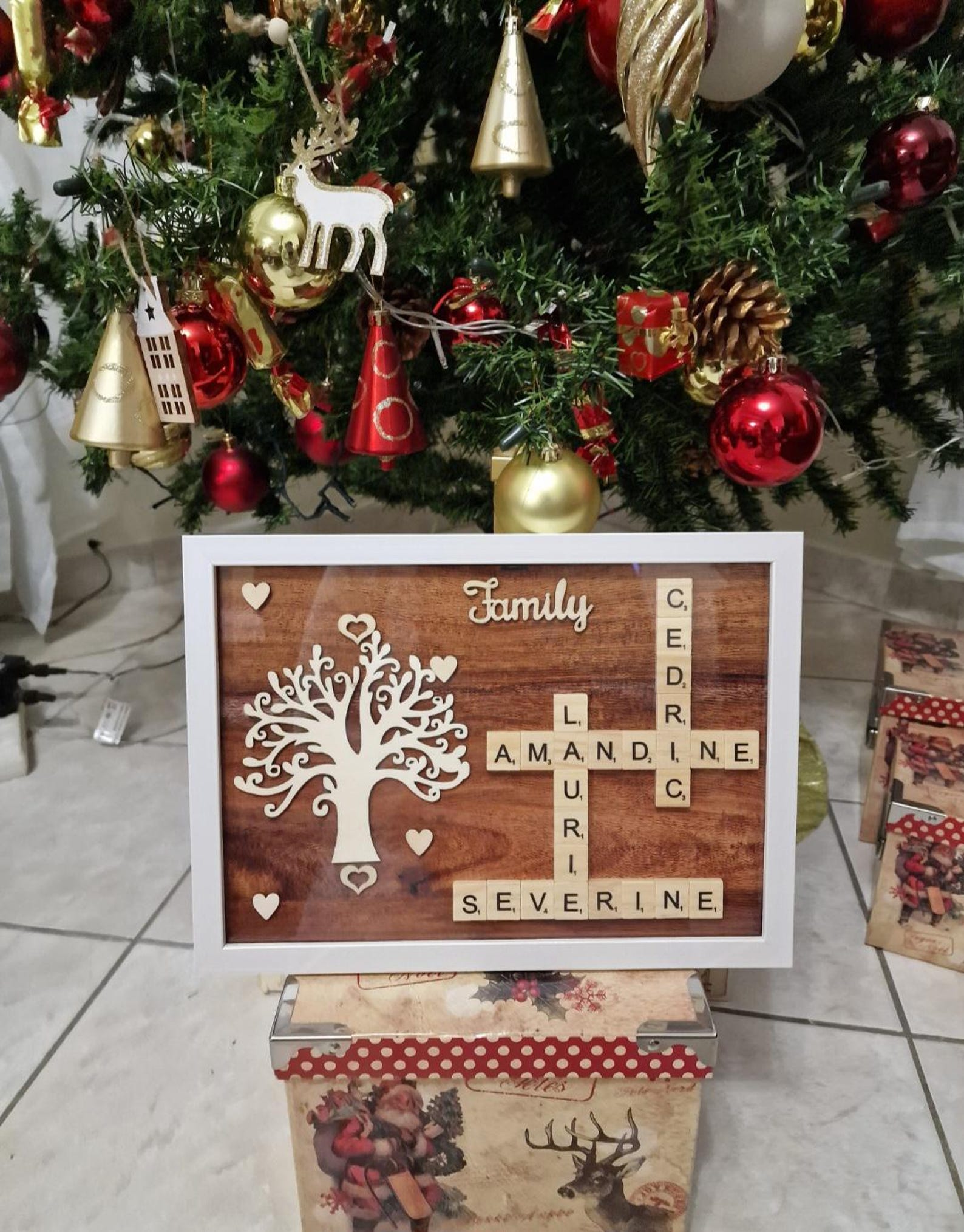 Customizable Scrabble Frame - Different Frames - Different Patterns ...