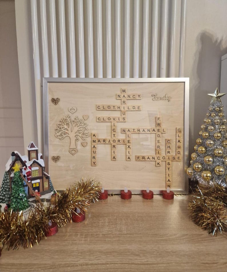 Customizable Scrabble Frame - Different Frames - Different Patterns ...