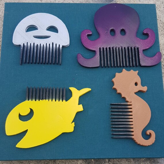 Ocean-themed Combs - Etsy