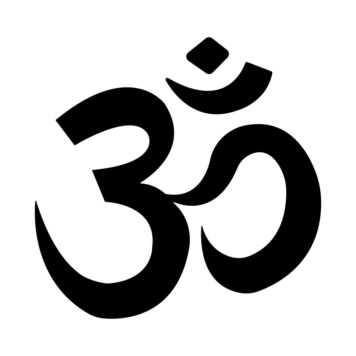 Aum Om Ohm symbol file svg/eps/dxf /png/jpg | Etsy