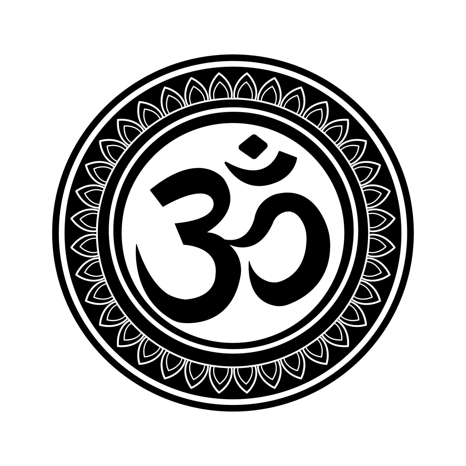 Aum Om Ohm symbol file svg/eps/dxf /png/jpg | Etsy
