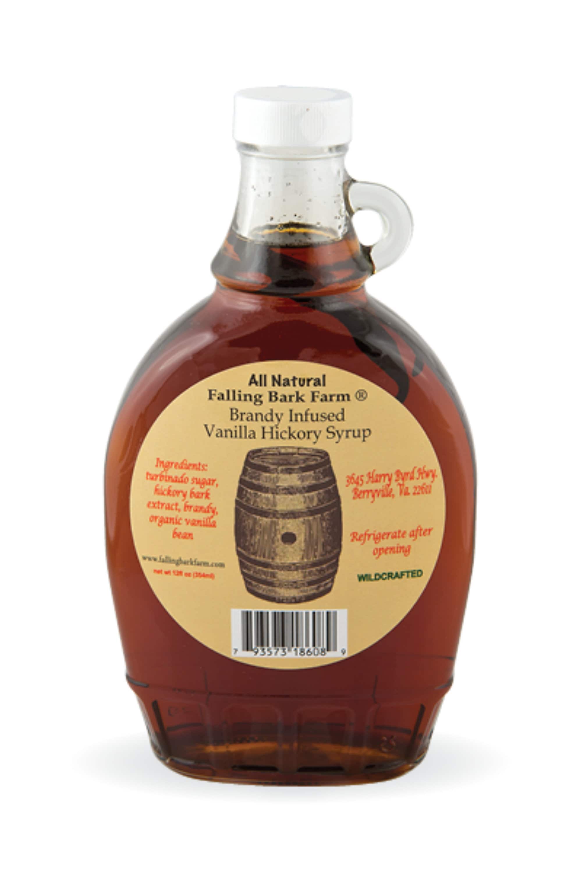 Brandy-Infused Vanilla Hickory Syrup 12 Oz. | Etsy