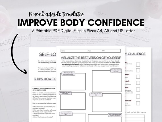 Body Positivity Journal Body Positive Printables Self Love - Etsy