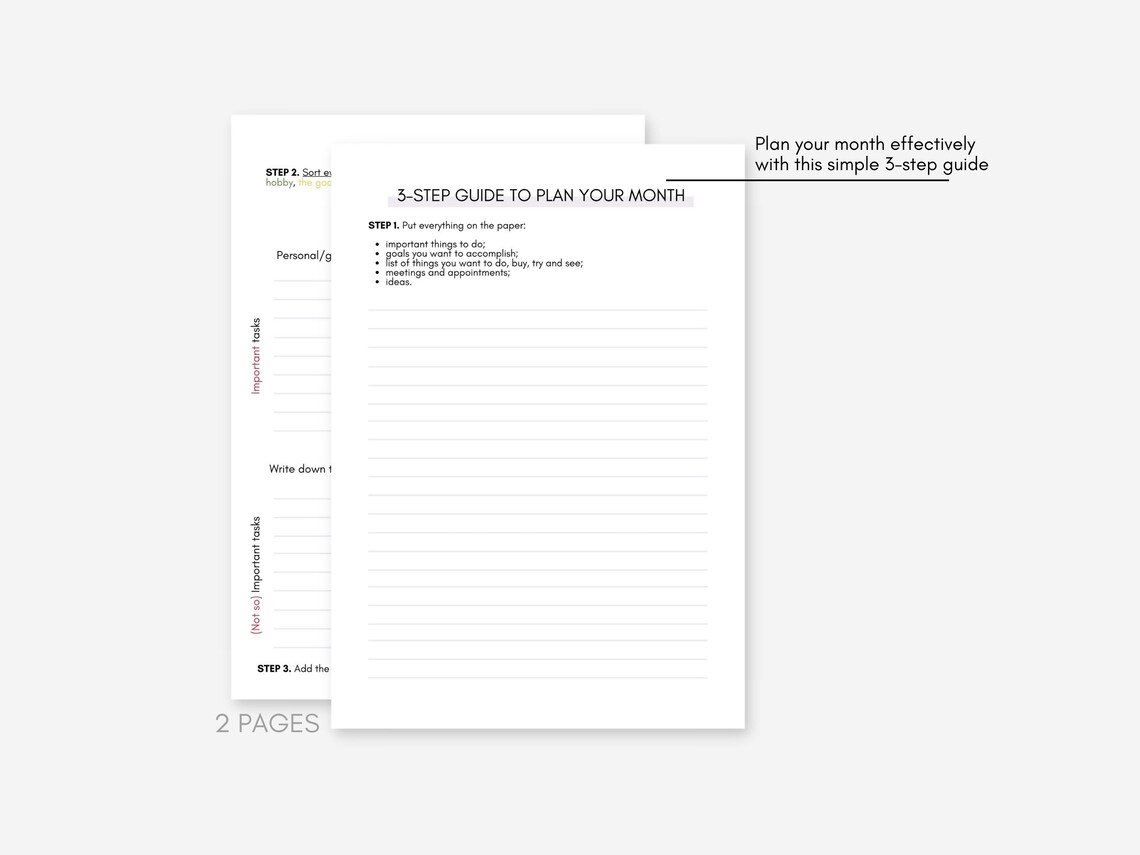 Self Development Printable Journal Self Growth Worksheets - Etsy