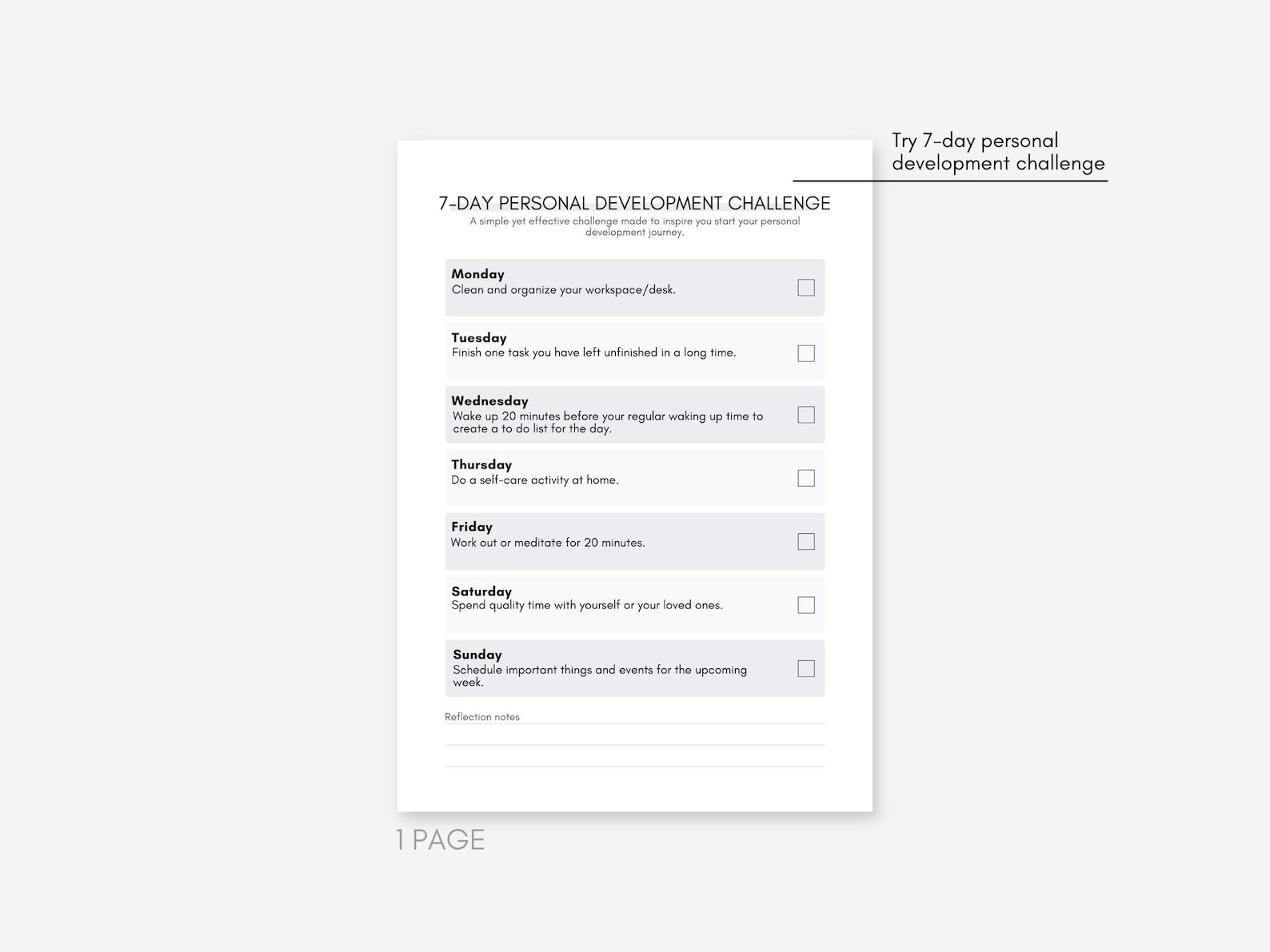 Self Development Printable Journal Self Growth Worksheets - Etsy