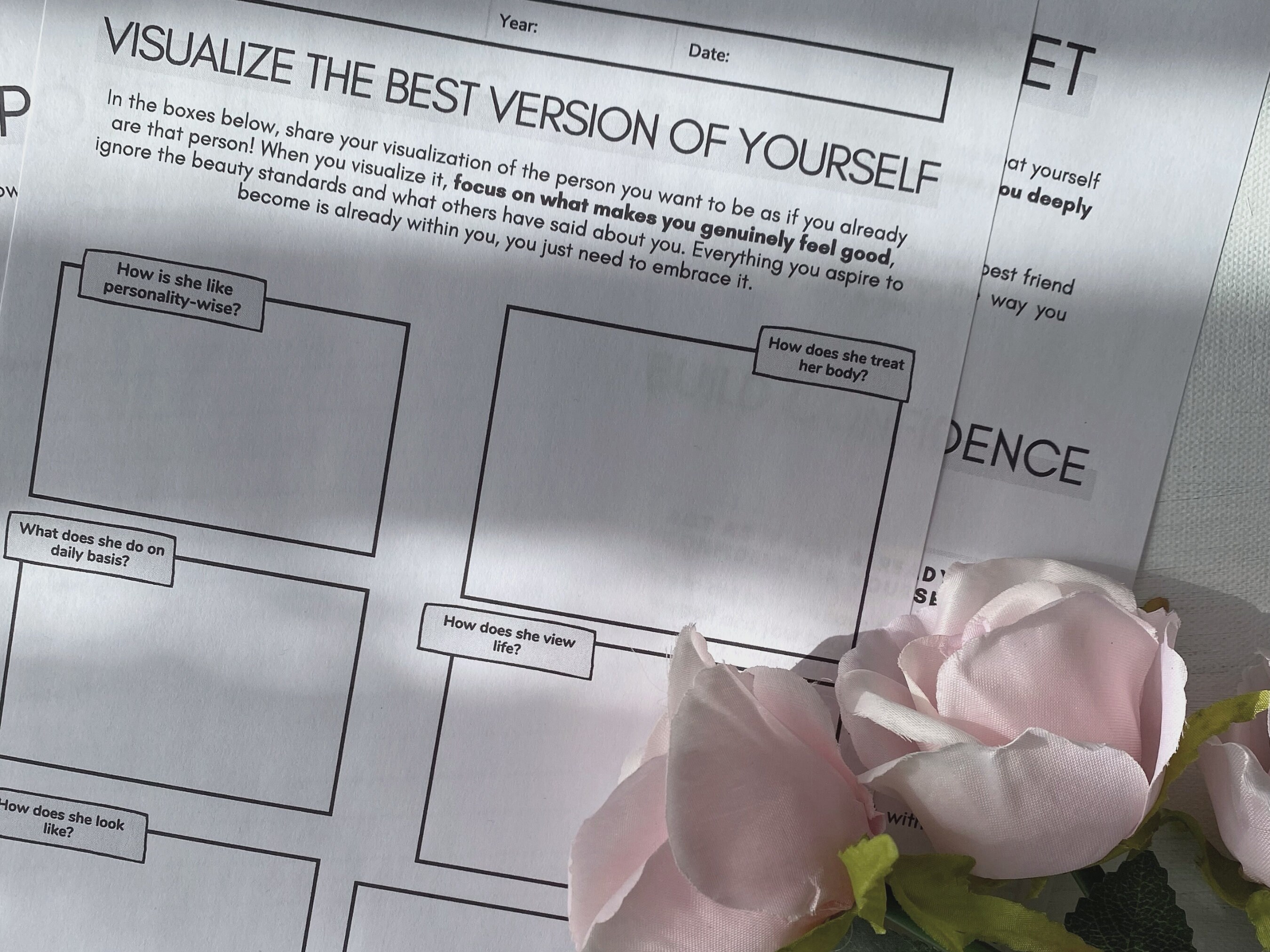 Body Positivity Journal Body Positive Printables Self Love - Etsy Norway