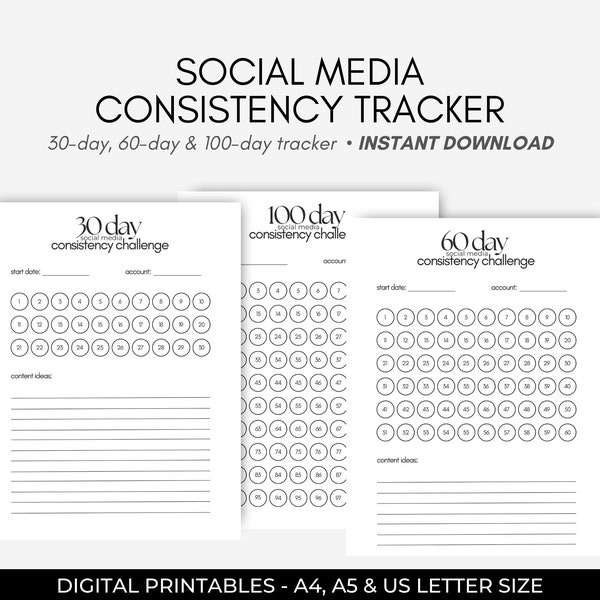 30 Day Content Planner - Etsy