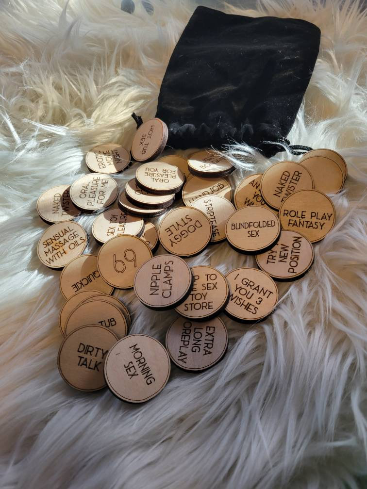 Naughty Tokens Kinky Gift Sex Tokens Anniversary Gift - Etsy