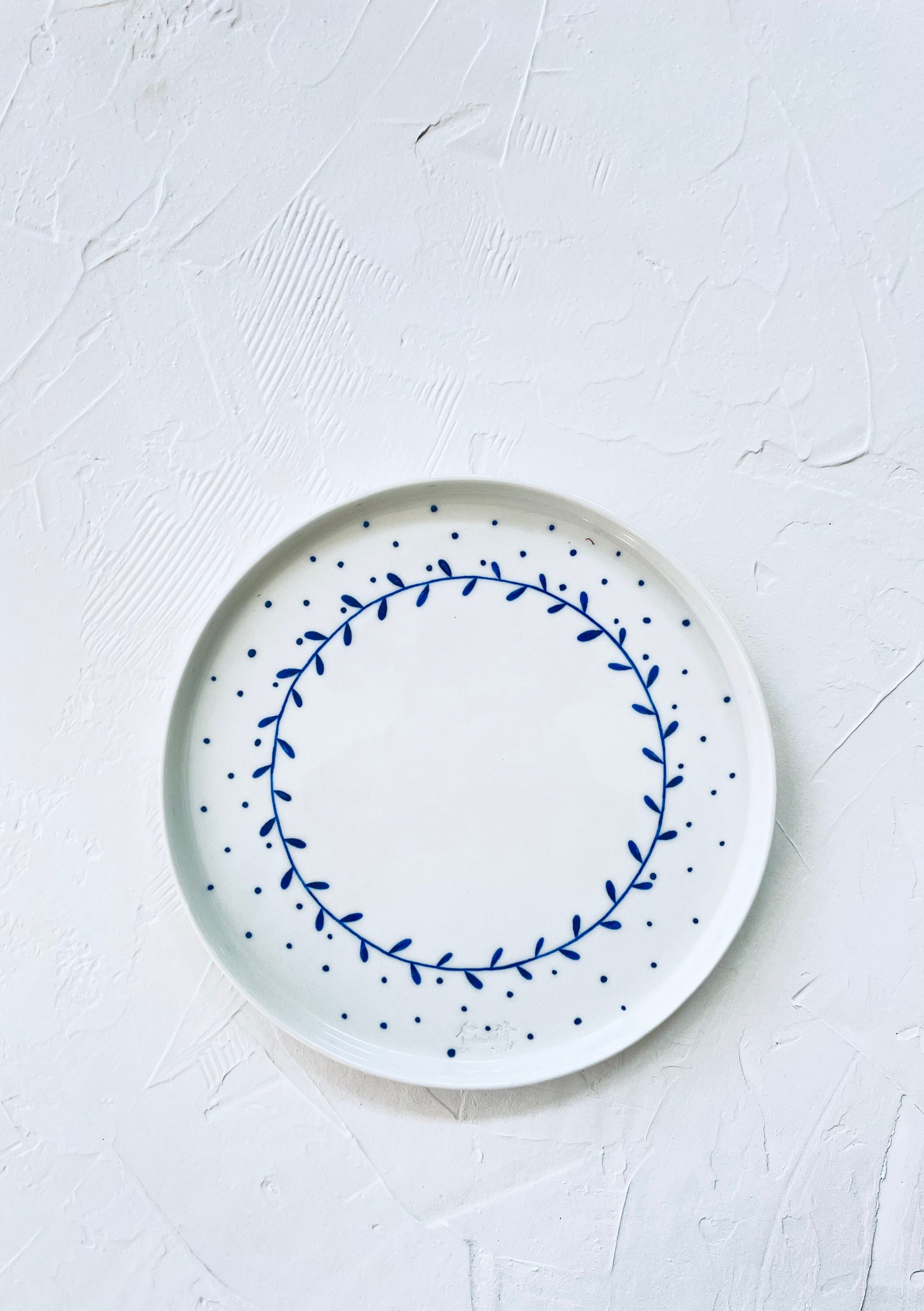 Minimal Floral Plate, Modern Dishware, Hand-crafted Dinner Plates, Mix ...