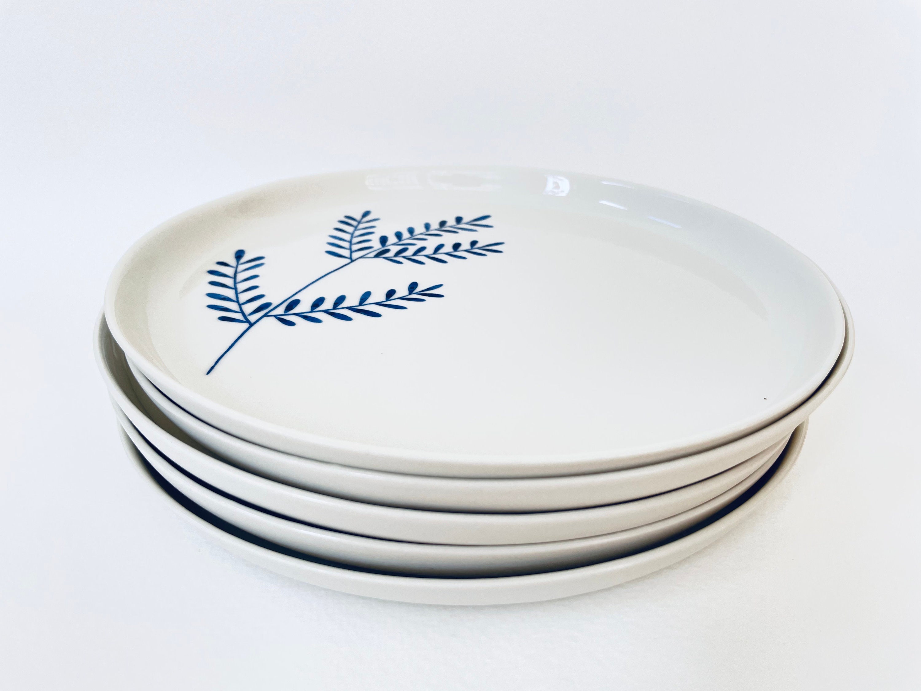 Minimal Floral Plate, Modern Dishware, Hand-crafted Dinner Plates, 21 ...