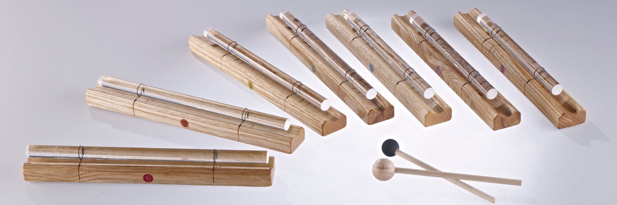 Energy Chime Chakra Aligner, Sound Stick Made of Rock Crystal, Dieter ...