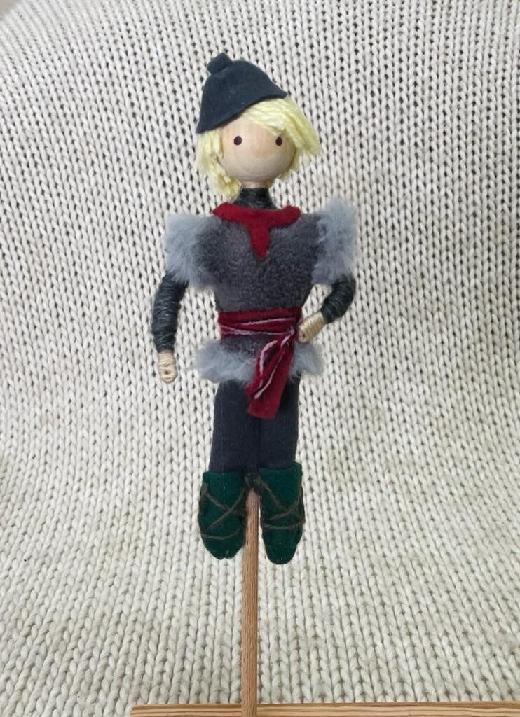 Princess Dolls and Friends Fairy Tale Puppets Set, Ice Princess Dolls ...