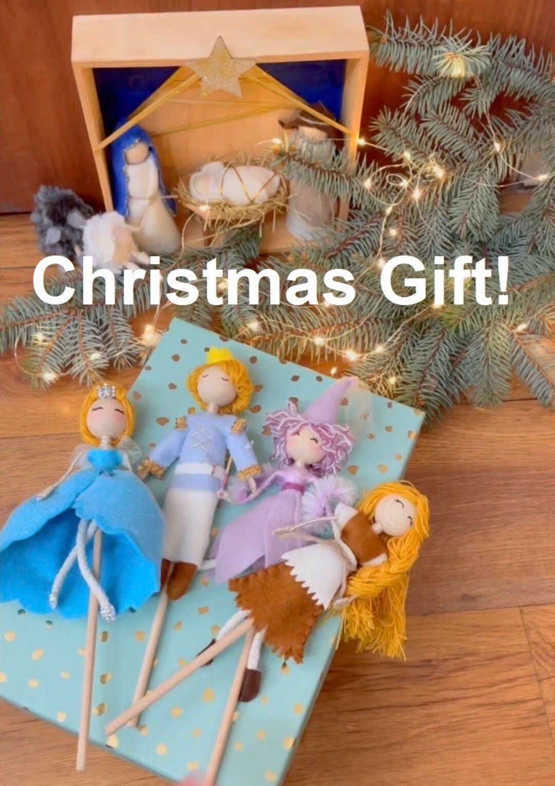 Cinderella Puppets Set Fairy Tale Puppets Fairy Tale Dolls - Etsy