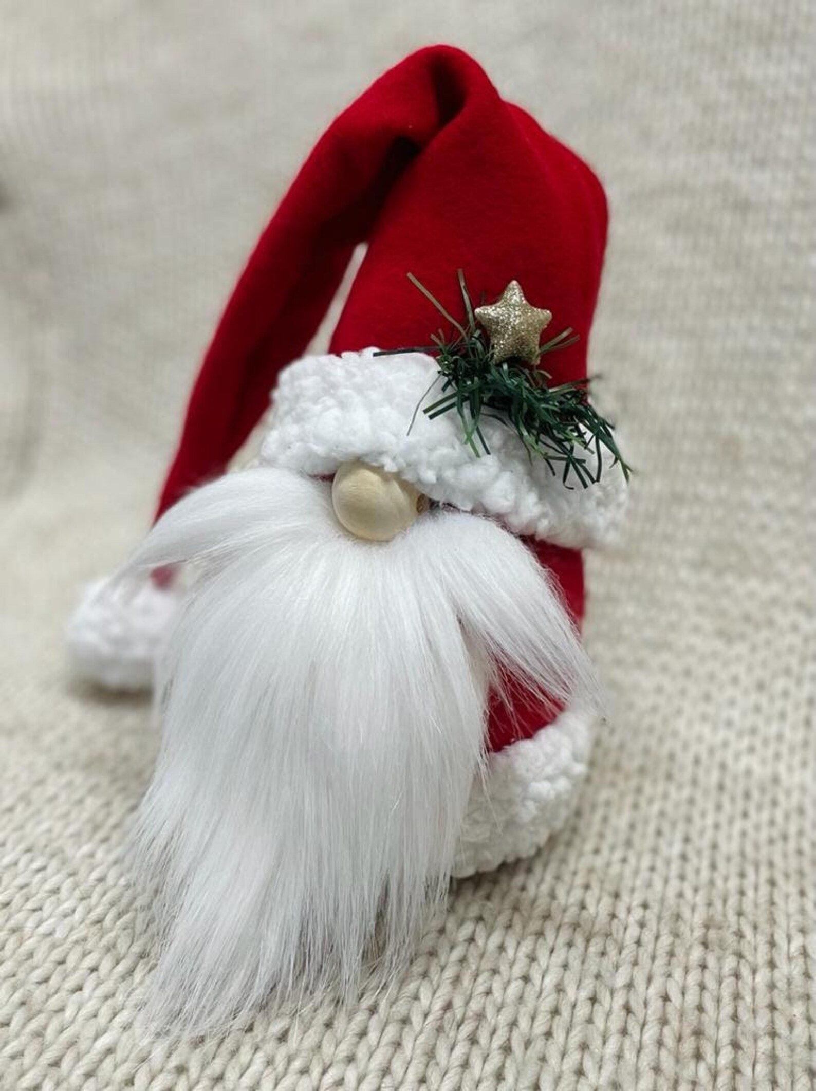 Santa Claus Gnome, Christmas Gnome, Gnomes for Home, Handmade Gnome ...