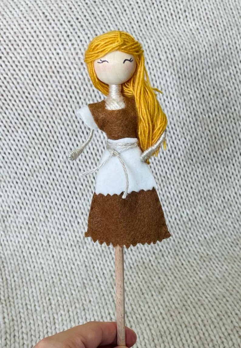 Cinderella Puppets Set Fairy Tale Puppets Fairy Tale Dolls - Etsy