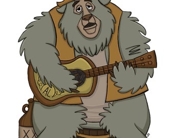 Big Al Art Print - Etsy