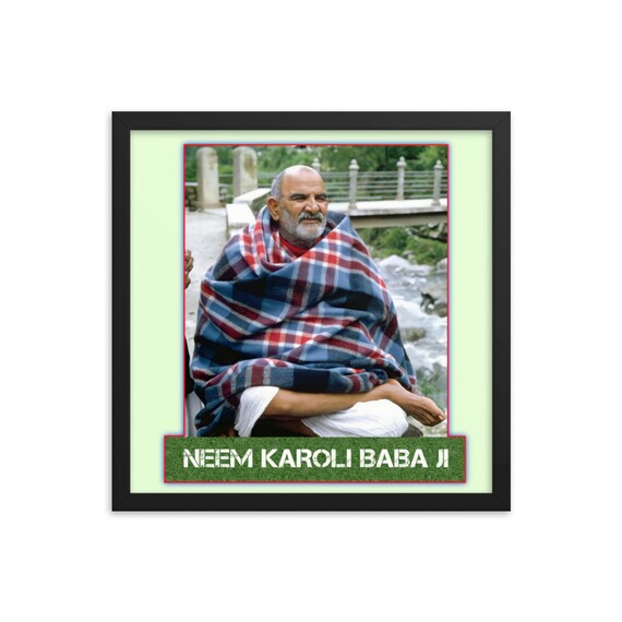 Neem Karoli Baba Ji Beautiful Vintage Picture Maharaj Ji | Etsy