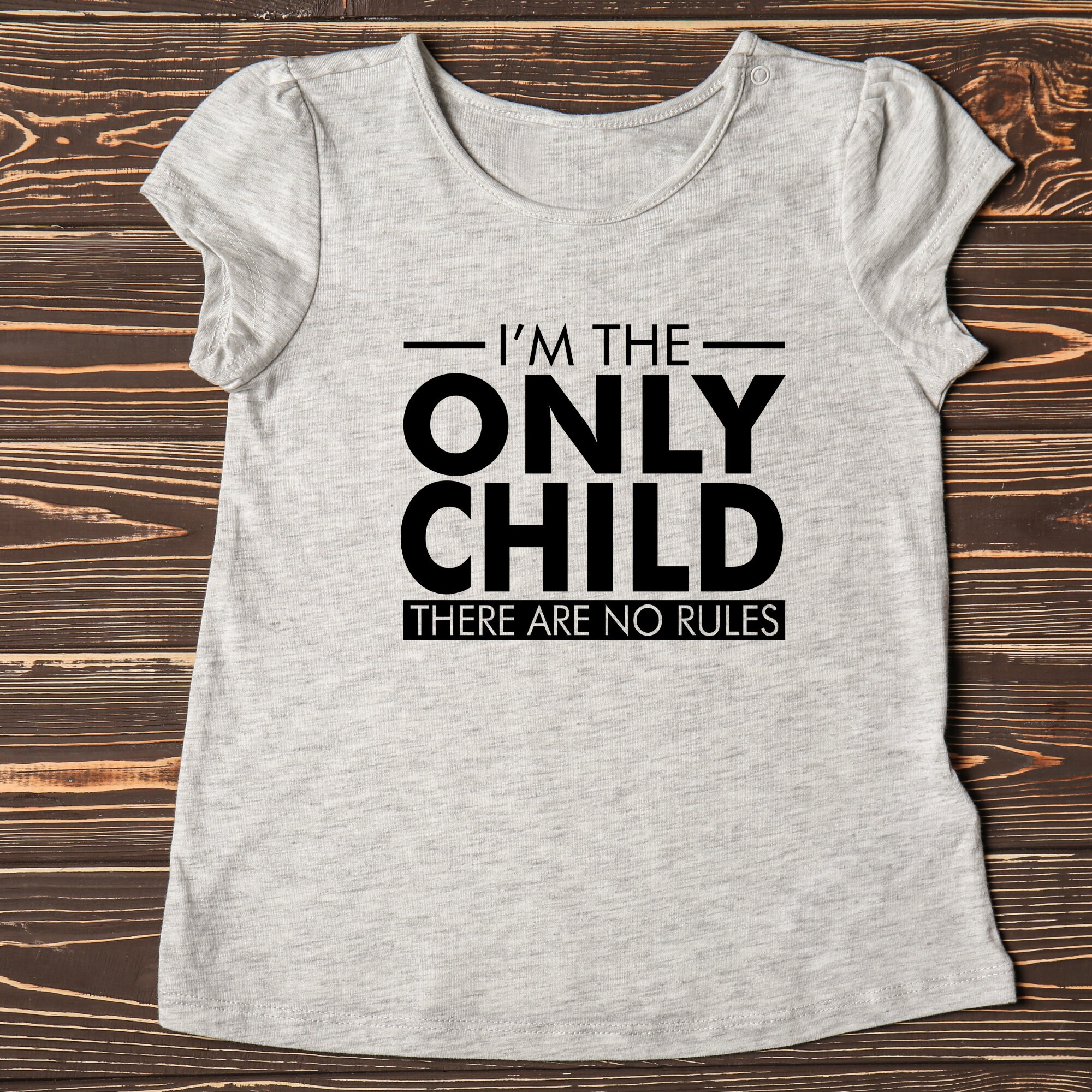 I Am the Only Child SVG PNG Instant Download Images - Etsy