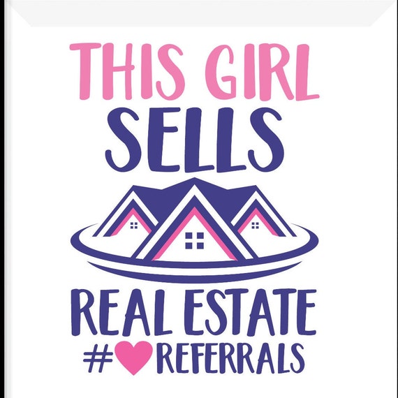 Real Estate This Girl Sells Real Estate SVG PNG Realtor - Etsy