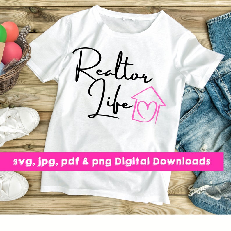 Real Estate SVG Realtor Life, SVG - PNG Instant Realtor Image, Great ...