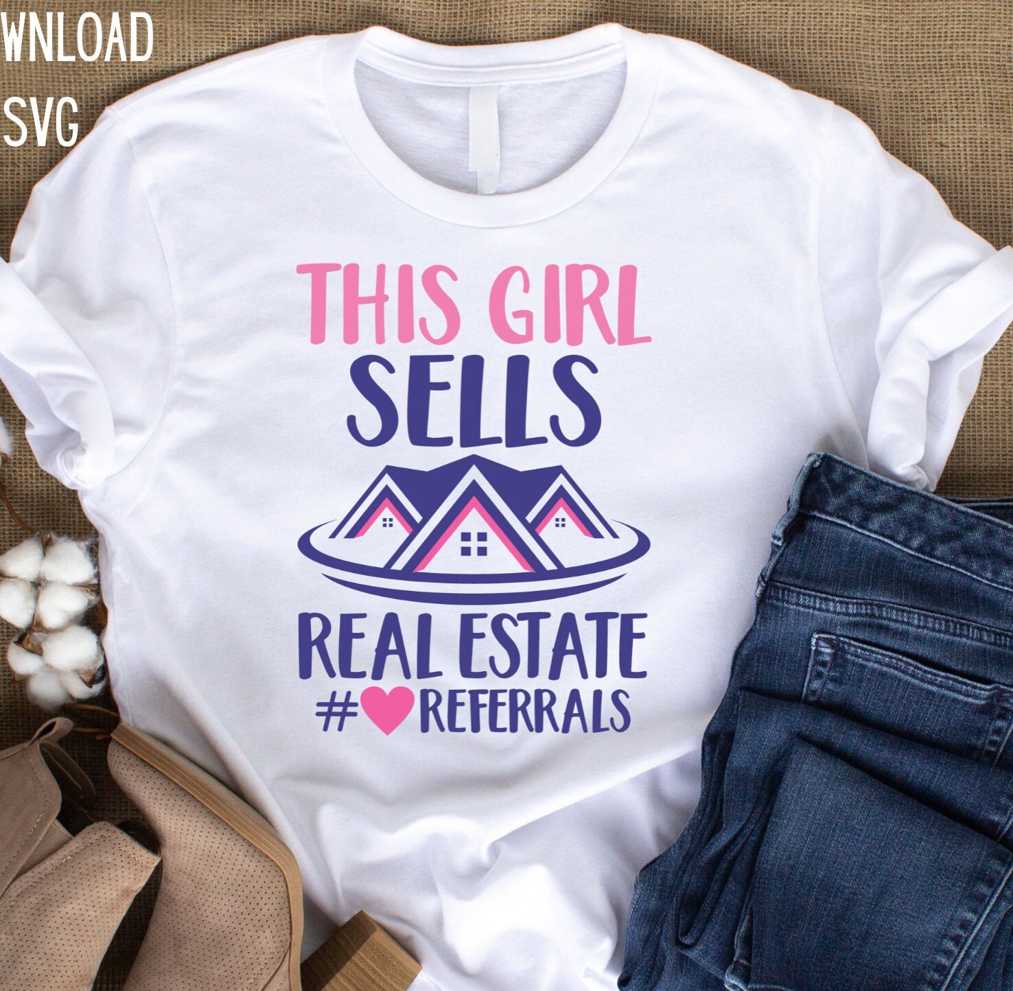 Real Estate This Girl Sells Real Estate Svg Png Realtor Etsy