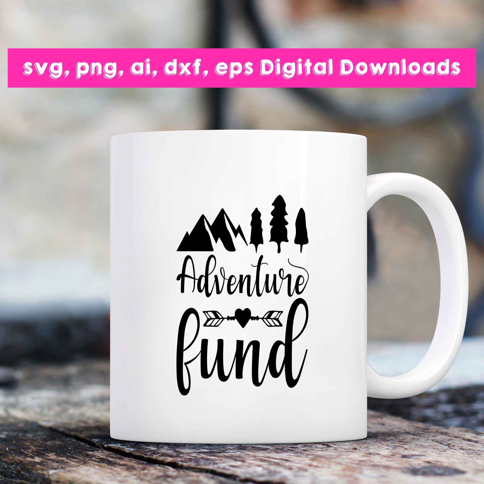 Adventure Fund Svg Png Ai Dxf Eps Instant Download Images - Etsy