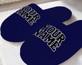 Personalized Slippers for Men - Etsy
