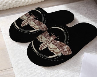 Gothic House Slippers - Etsy
