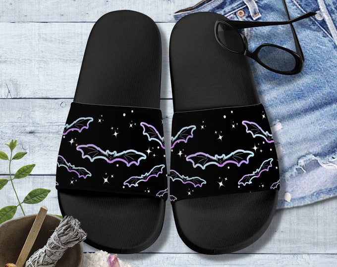Bat Slides Women's Sizes 6-11 - Etsy