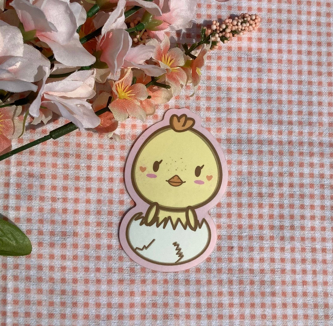 CHI CHI the Baby Chick Vinyl Matte Sticker - Etsy