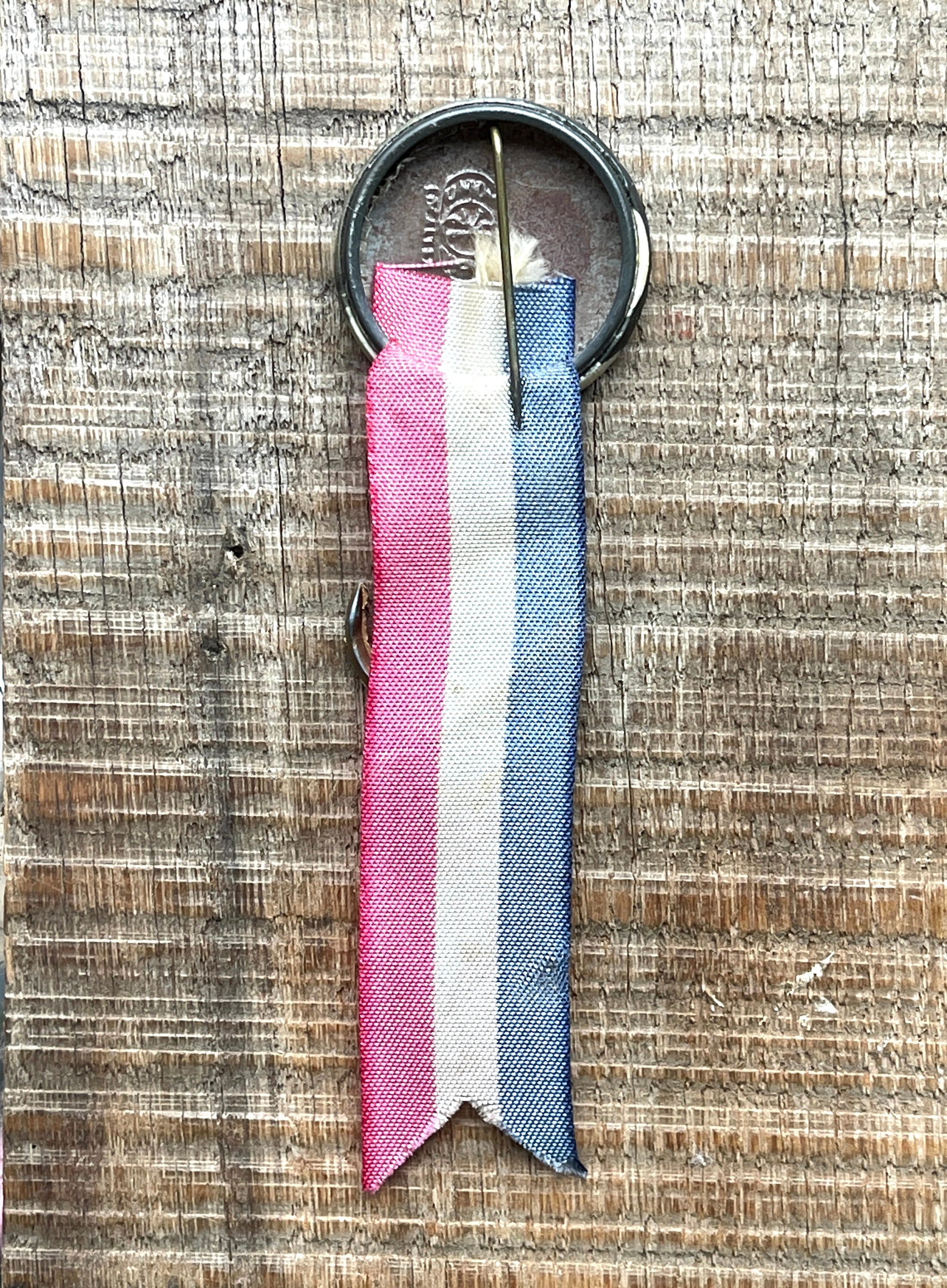 Vintage Queen Elizabeth II Ribbon Pin - Etsy