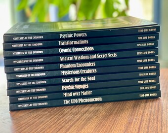 The Mysteries of the Unknown Series TIME LIFE BOOKS Complete Set 33 ...