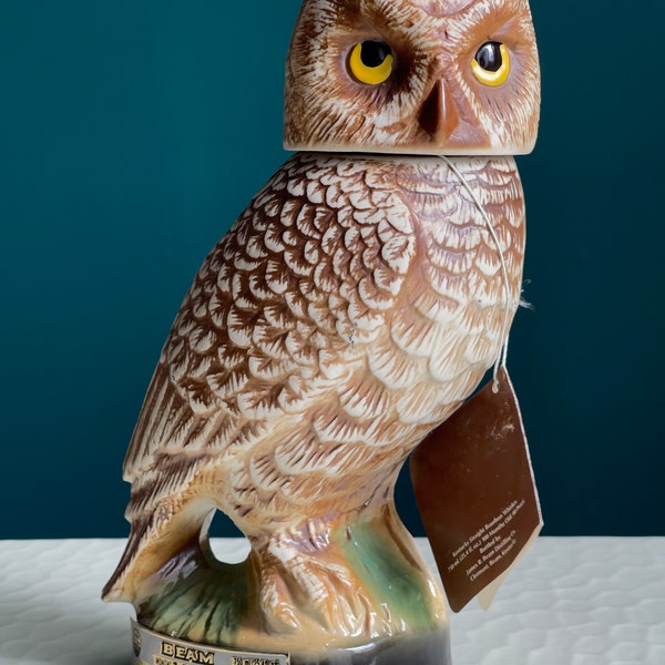Owl Liquor Bottle - Etsy