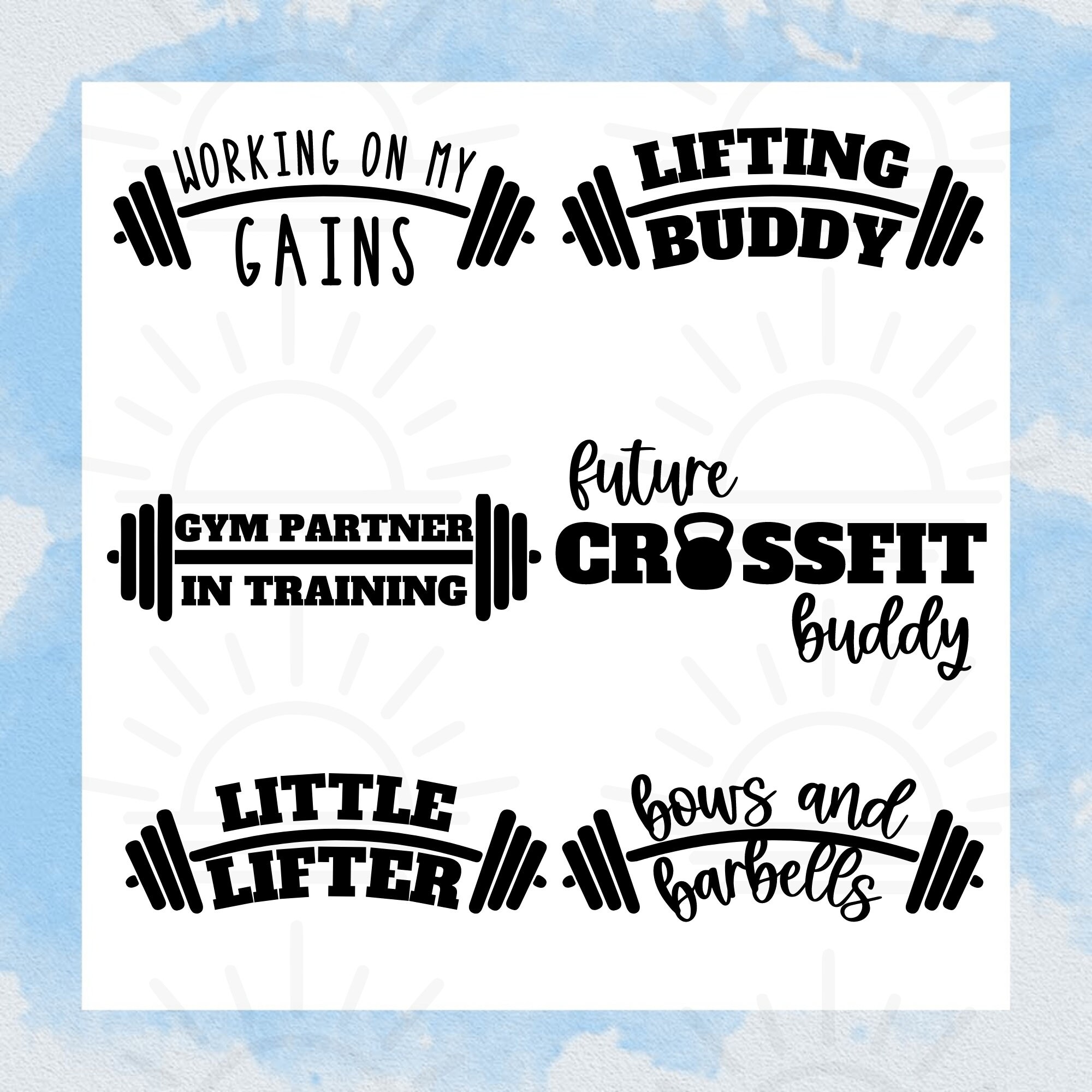 Baby Workout Gear, Baby Shower SVG Files, Make Your Own Onesies ...
