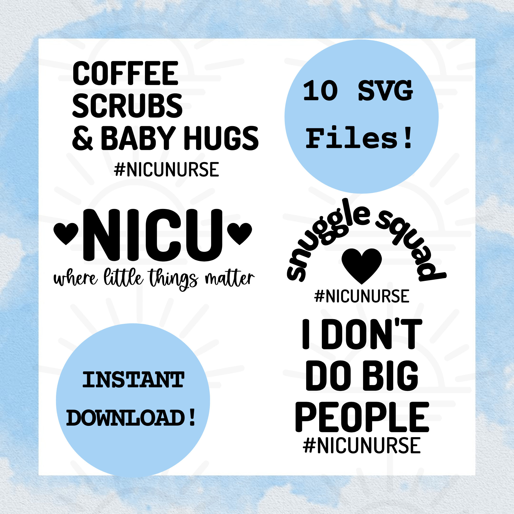 NICU Nurse SVG Nicu Team Gift Nicu Cut File Where Little - Etsy
