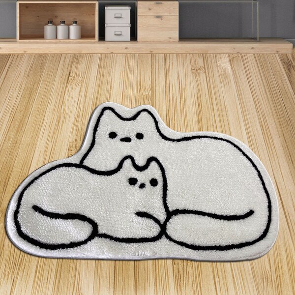 Cat Rug - Etsy